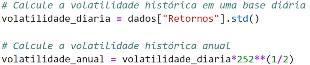 Calcular a volatilidade histórica usando Python: guia completo - Blog ...