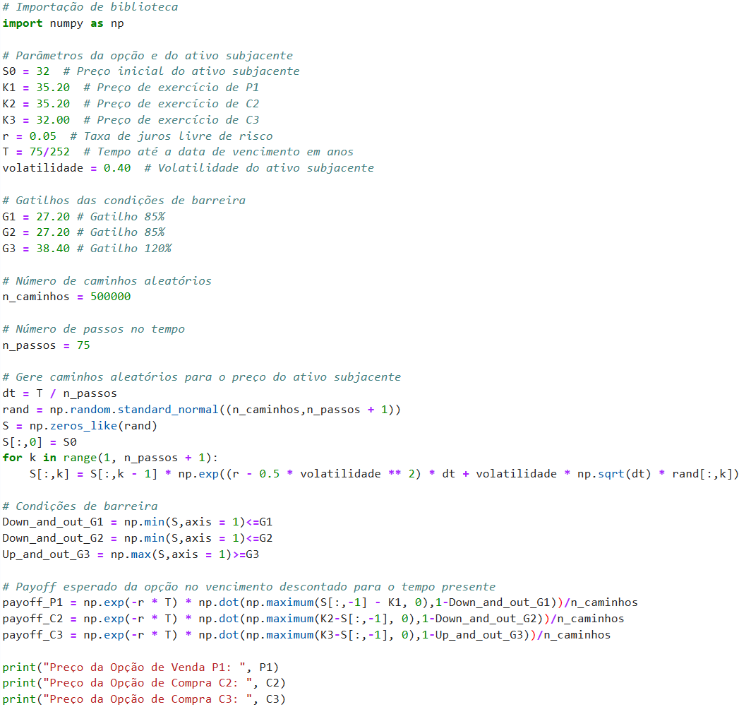 Precificando opções exóticas com python: guia completo - Blog - Opções PRO